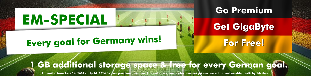 Sign up for an eclipso Freemail Account for free.